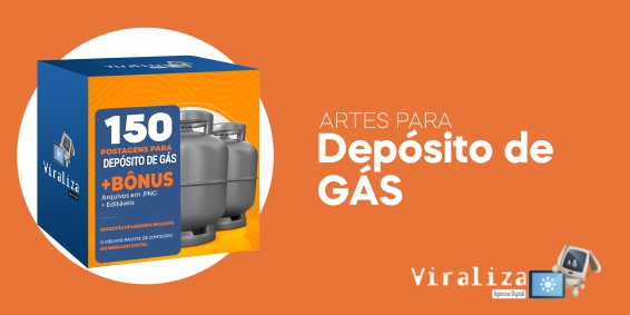 Pack de Artes para Depósito de Gás - Acesso Imediato + Bônus